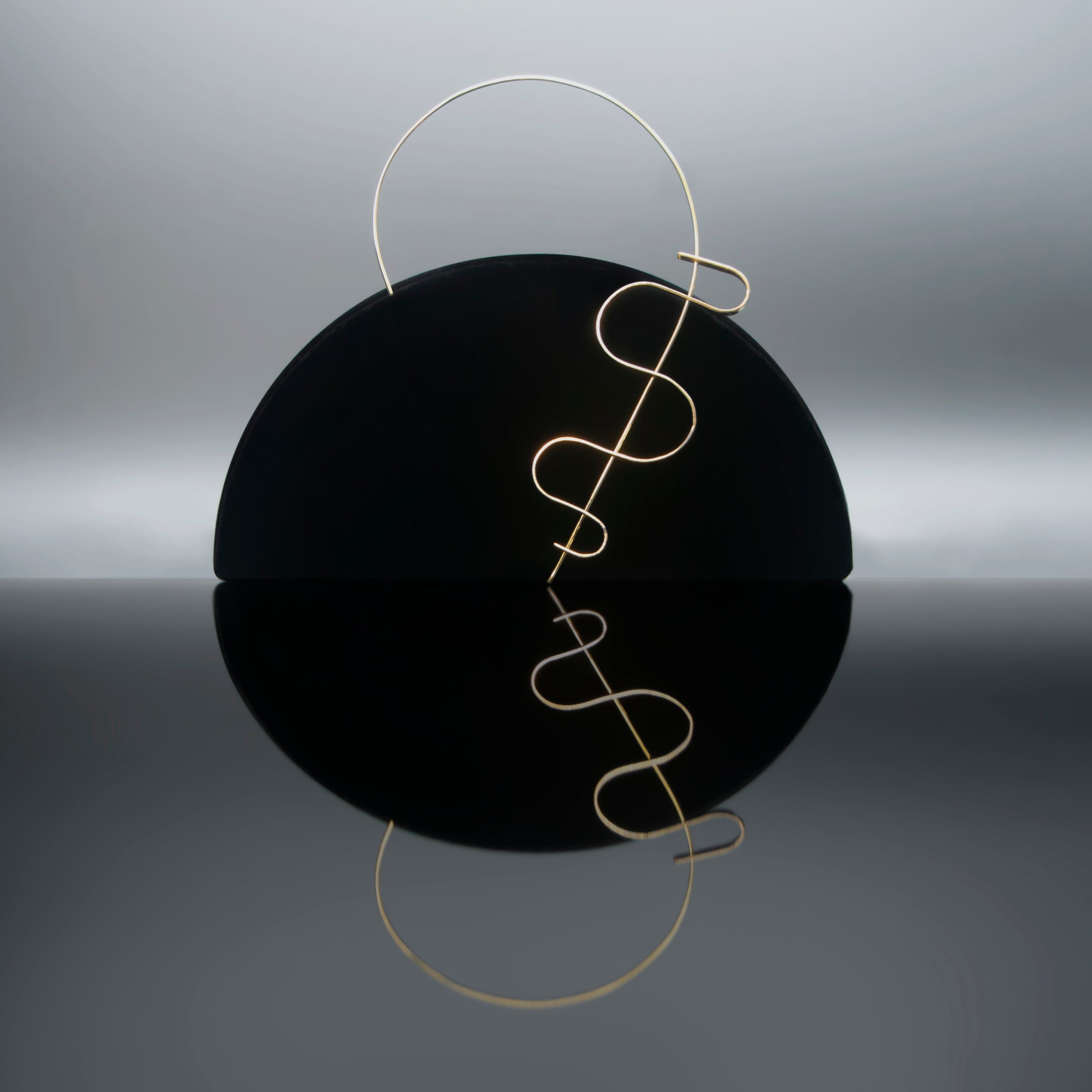 Semi Precious Statement Earrings for Women, Gold Plated Ear Cuffs – Paradise Feathers